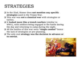 LATIN: THE TROJAN WAR - STRATEGIES AND TACTICS | PPTX | Arms ...