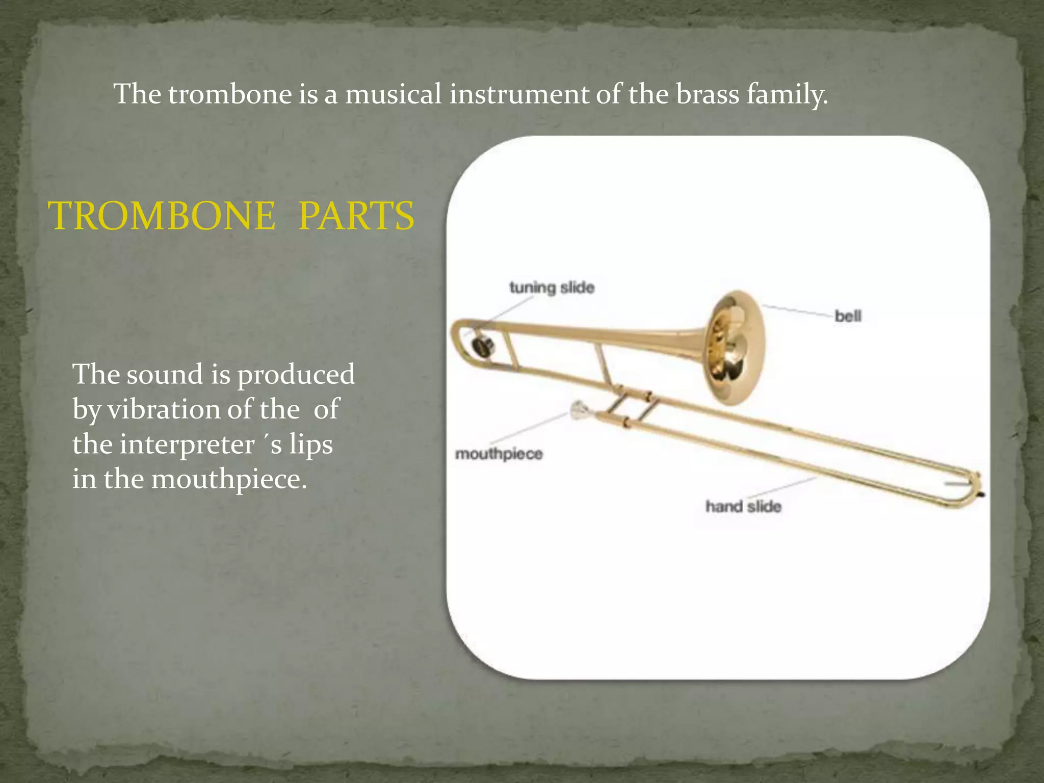 The trombone | PPTX