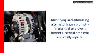 The Trouble Issue Of Mercedes Alternator Failure Causes, Symptoms ...