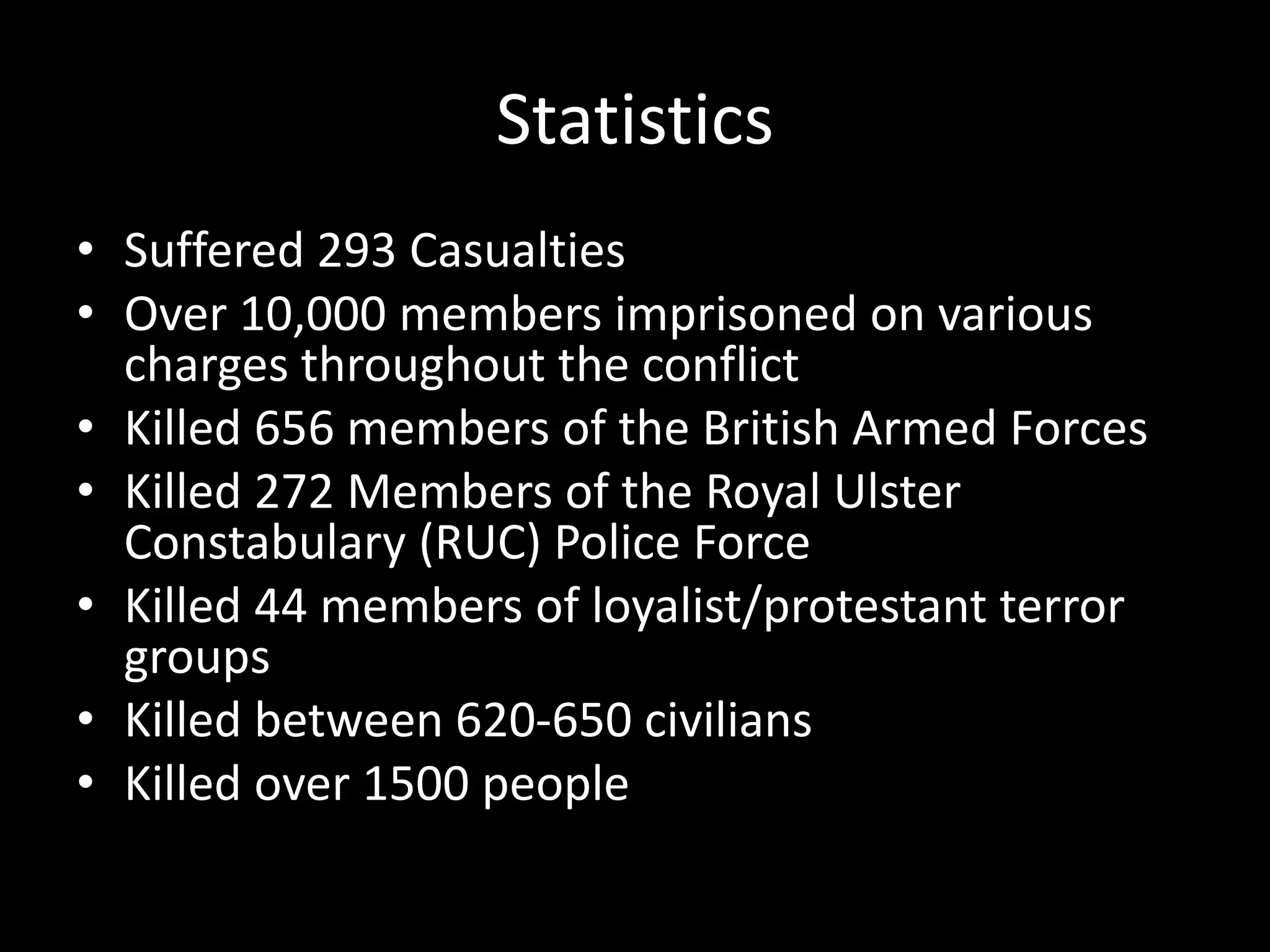 The Troubles, 1969-1998 | PPTX