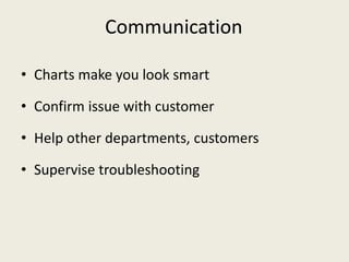 The Troubleshooting Chart | PPTX