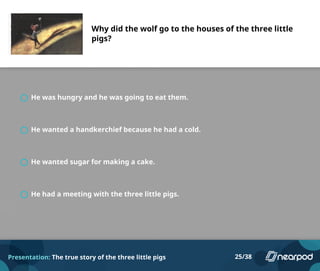 The true story of the three little pigs | PDF