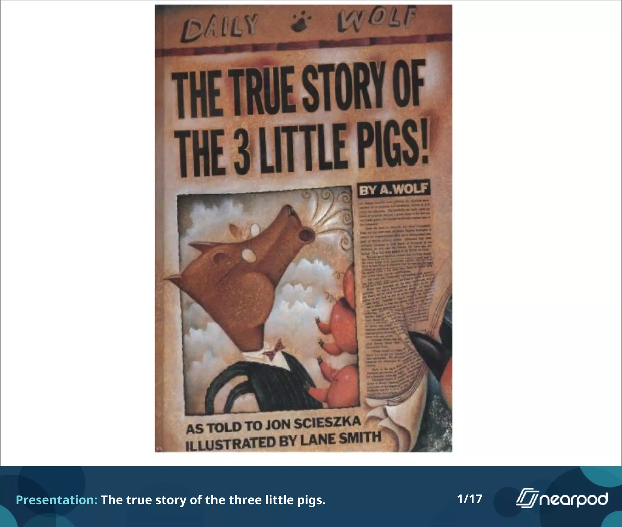 The true story of the three little pigs. | PDF