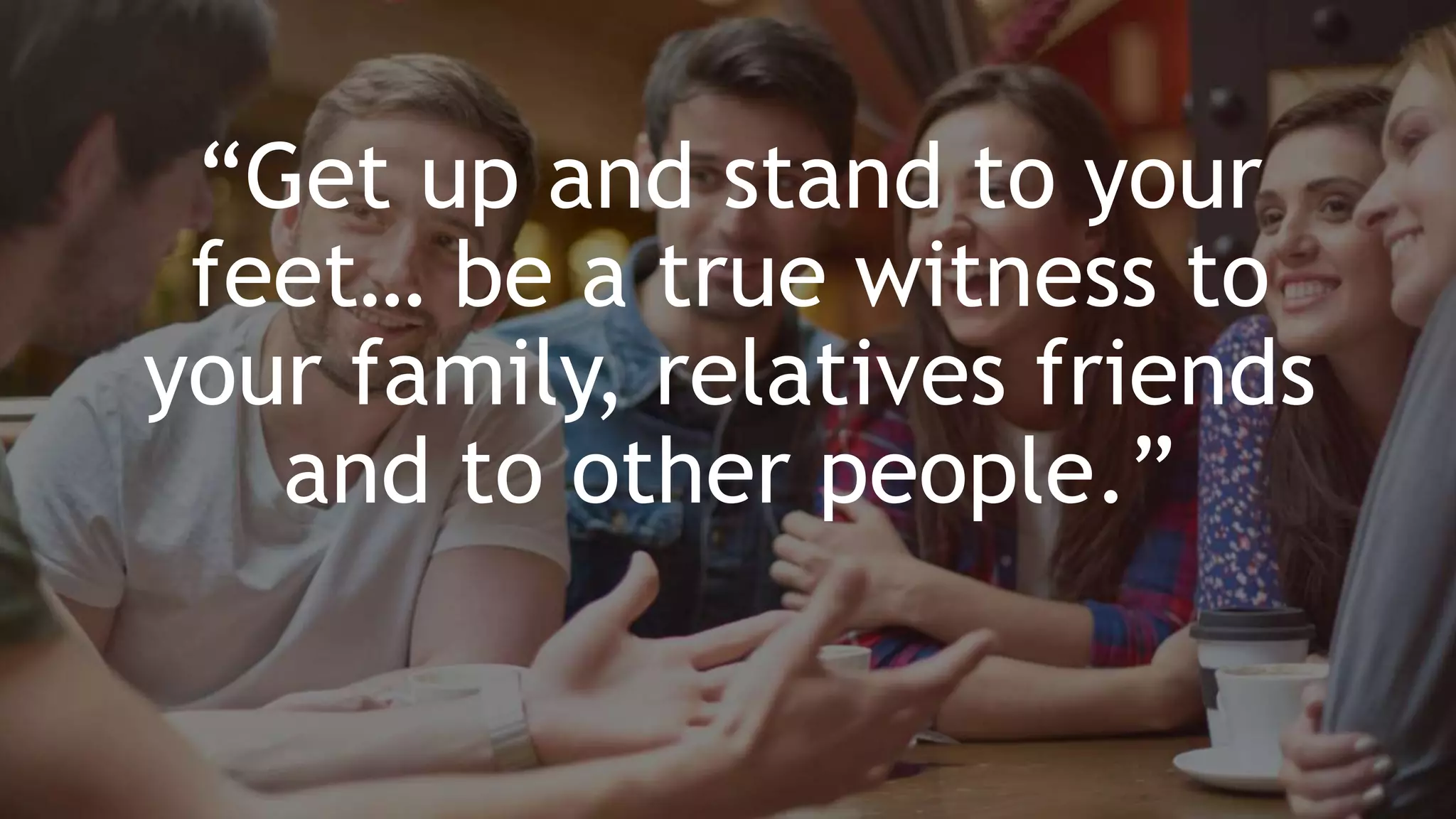 Church Sermon: The True Witness | PPTX