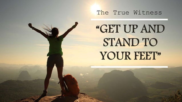 Church Sermon: The True Witness | PPT