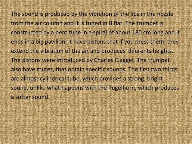 The trumpet | PPT