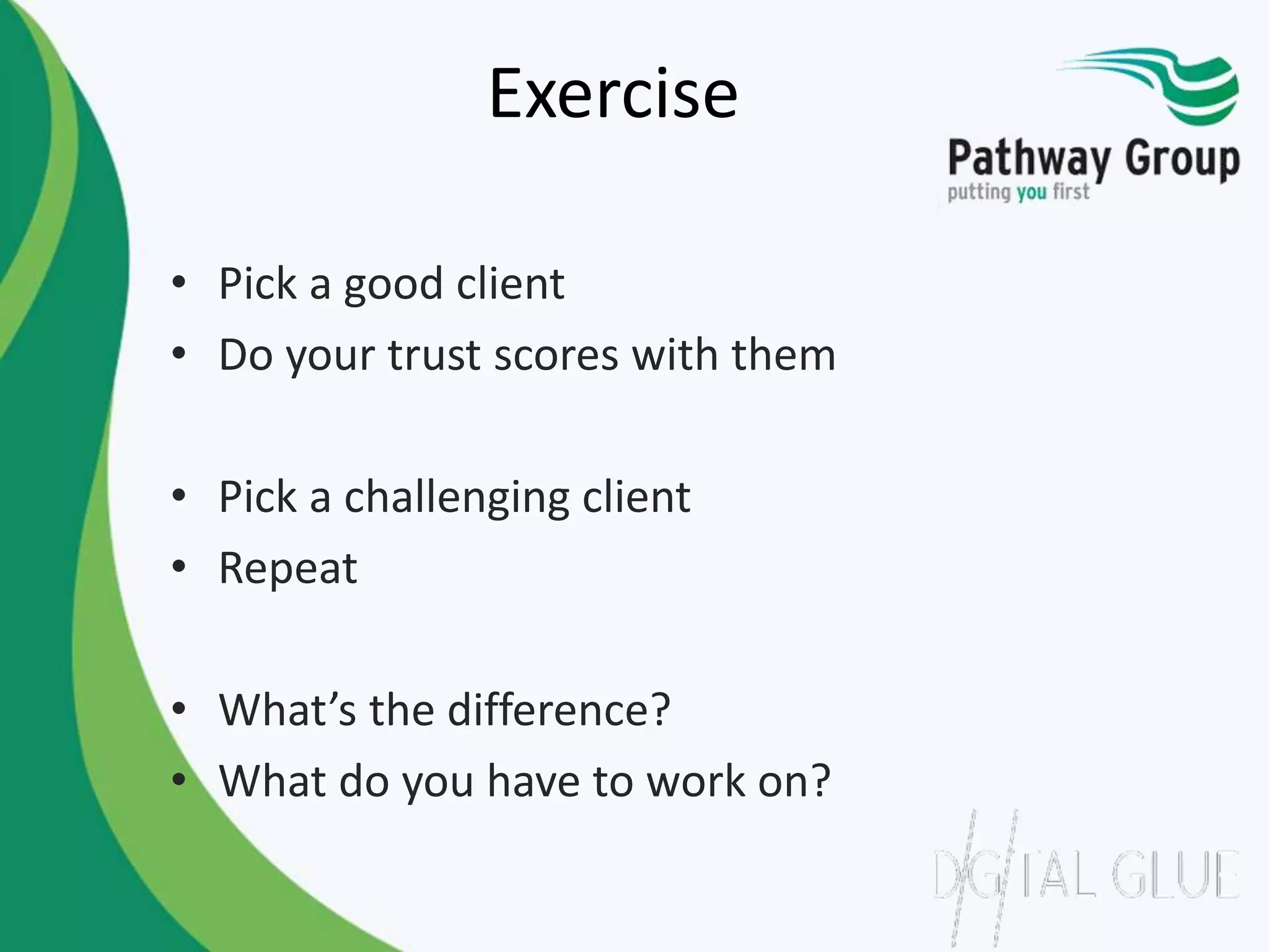 The Trust Equation - A presentation by Javan Bramhall at Pathway2Grow ...