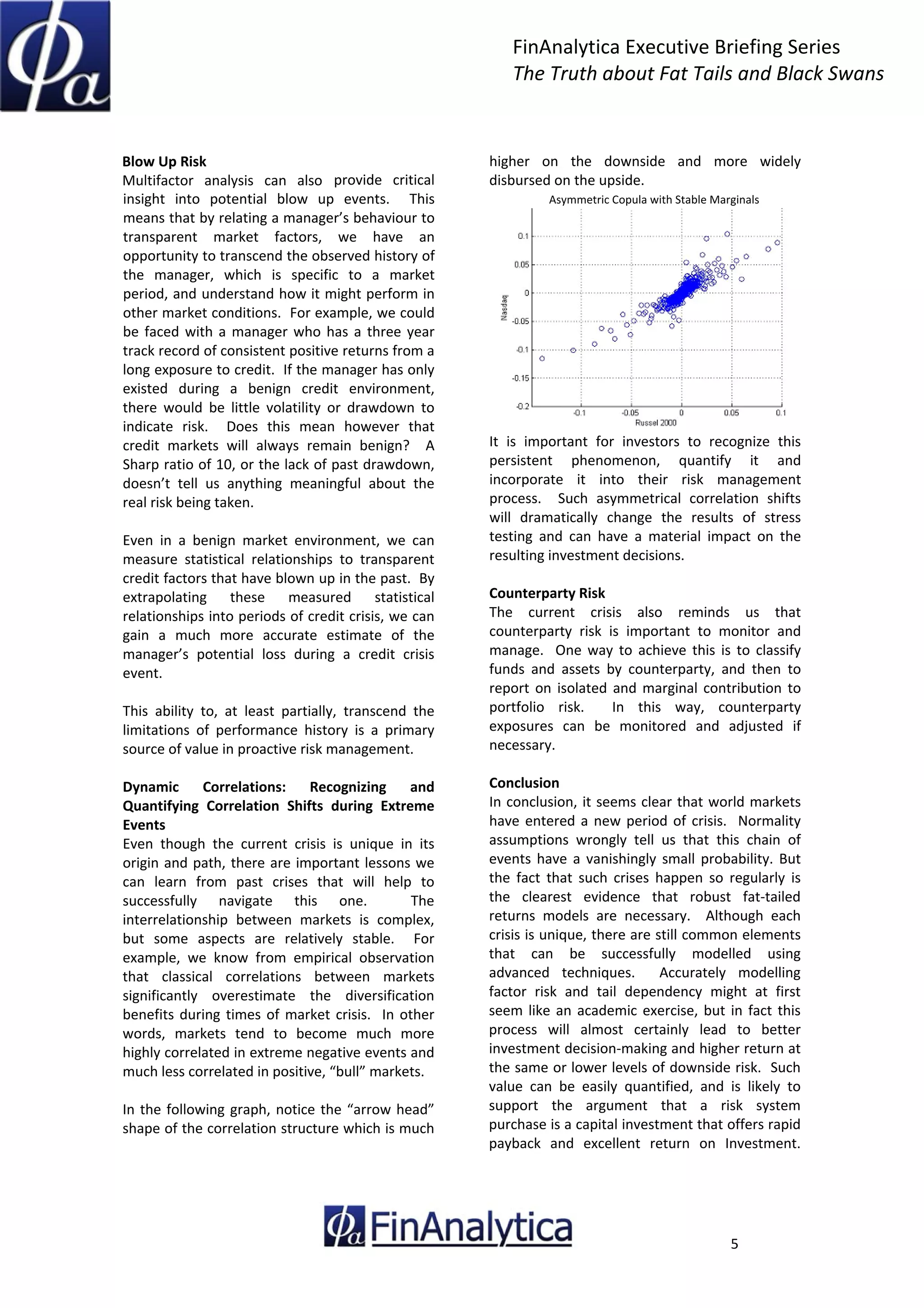 The Truth About Fat Tails And Black Swans | PDF