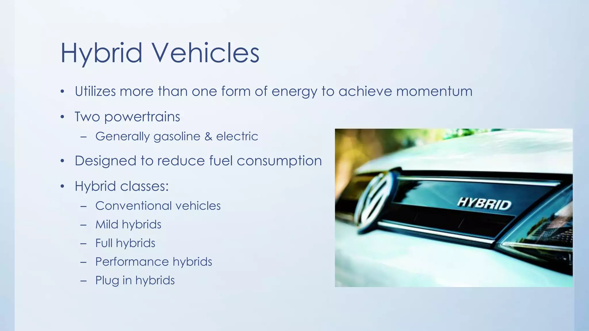 The truth about hybrids | PPT