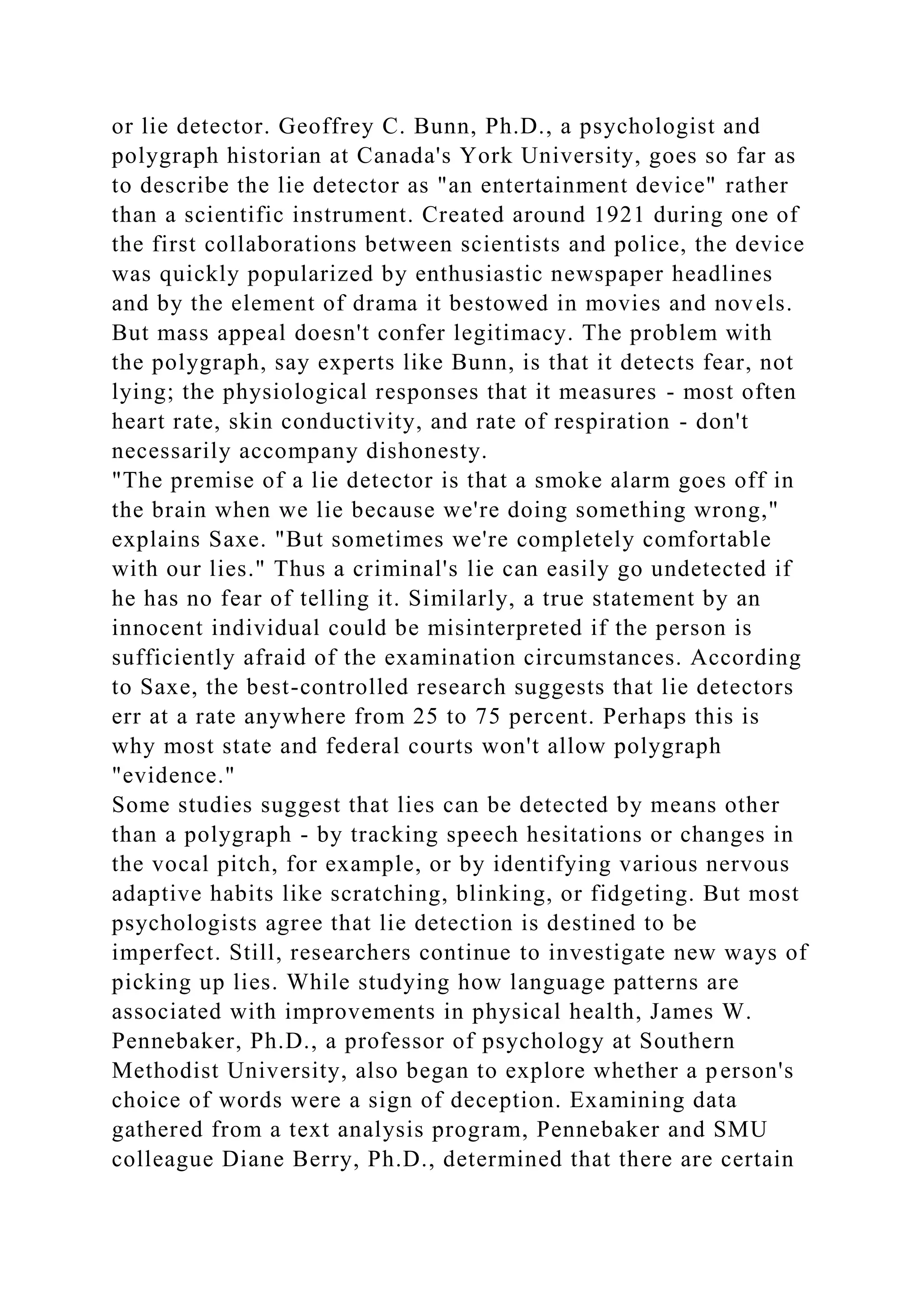 THE TRUTH ABOUT LYINGBy Allison KornetHas Lying Gotten.docx