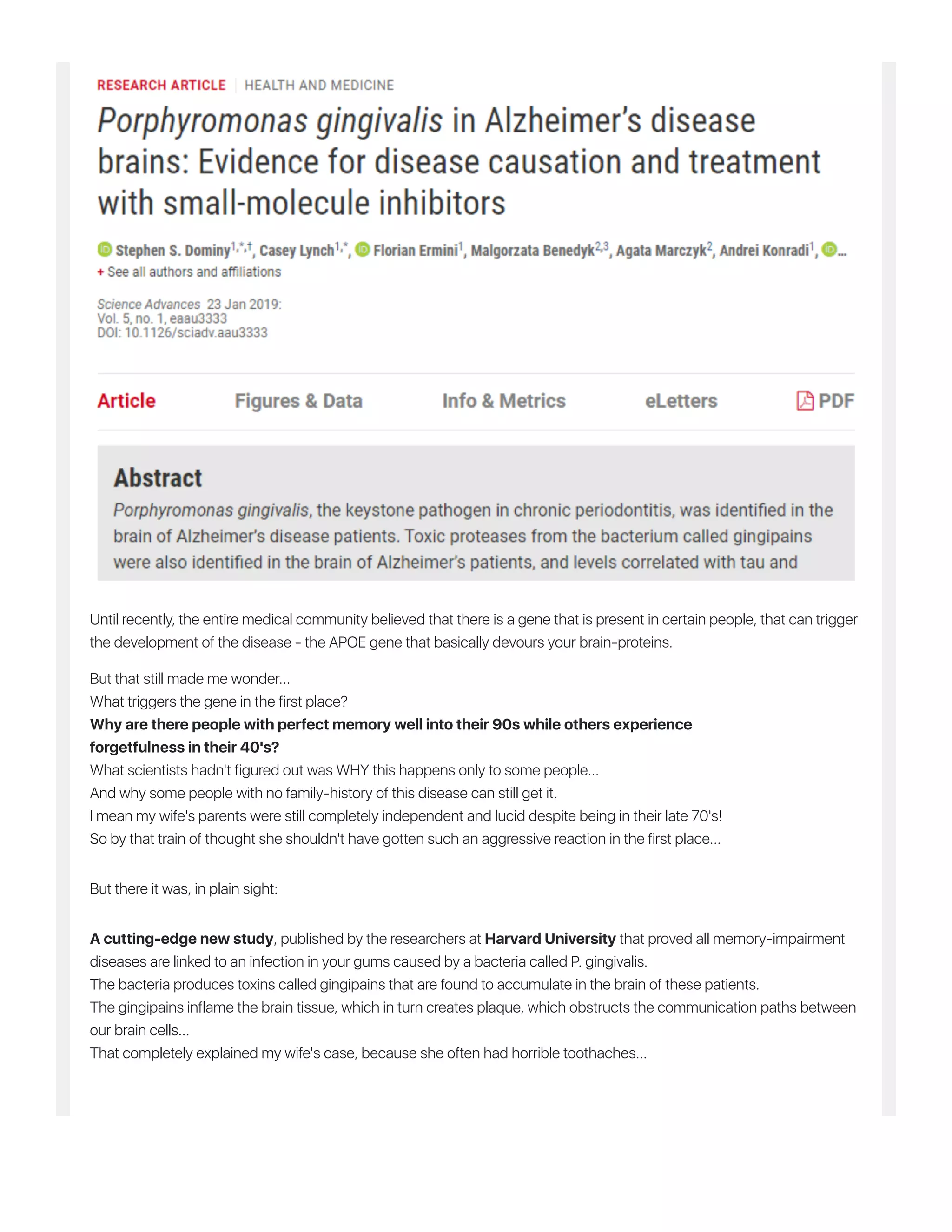 The Truth About Memory Loss | PDF