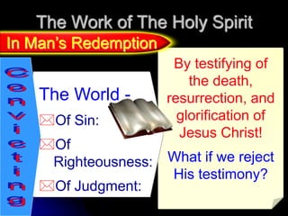 The truth through the spirit | PPTX