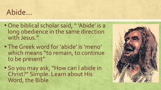 The truth will set you free | PPTX