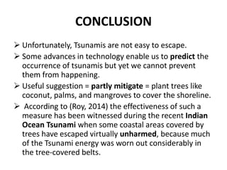 The tsunami; its mechanisms, socioeconomic and environmental impacts ...