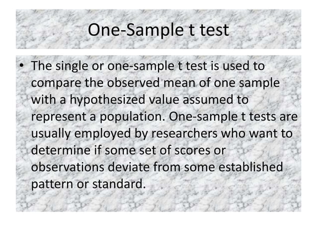 The t test mean comparison 1 | PPTX | Standardized Testing ...