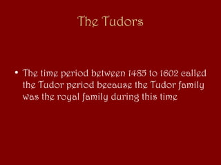 The tudors | PPT