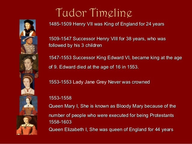 The tudors