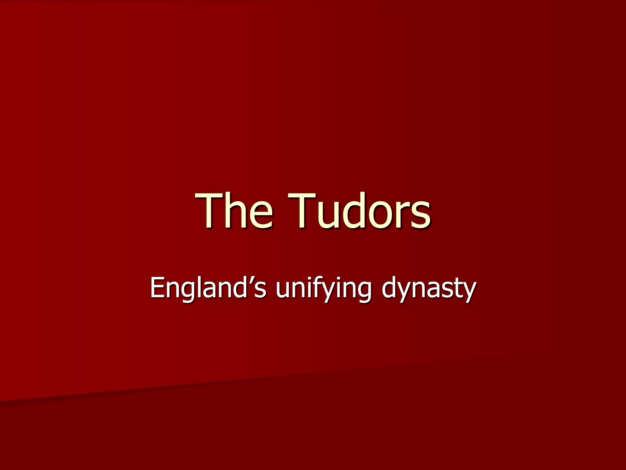 The tudors | PPT