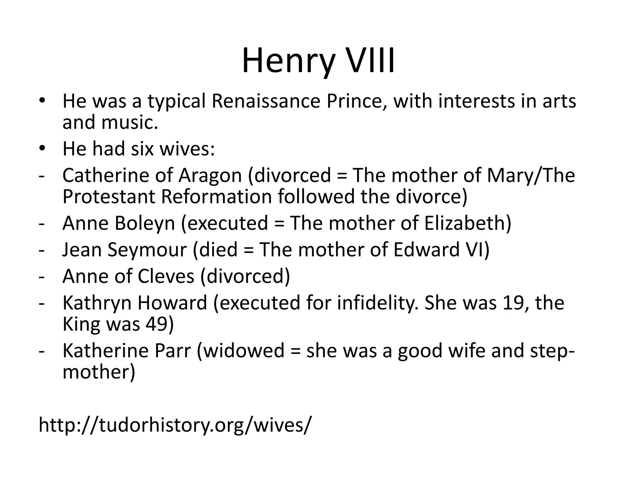 The Tudors and the Stuarts | PPTX