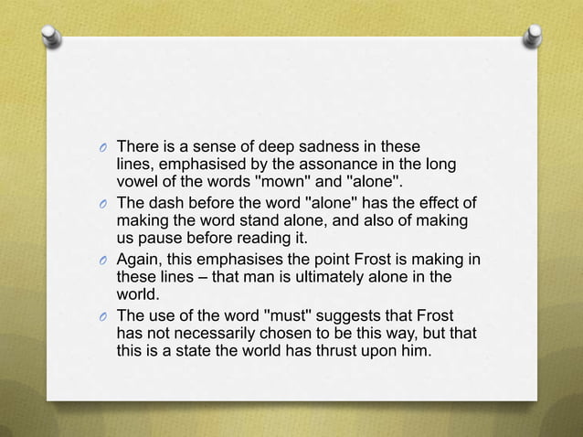 The tuft of flowers | PPT