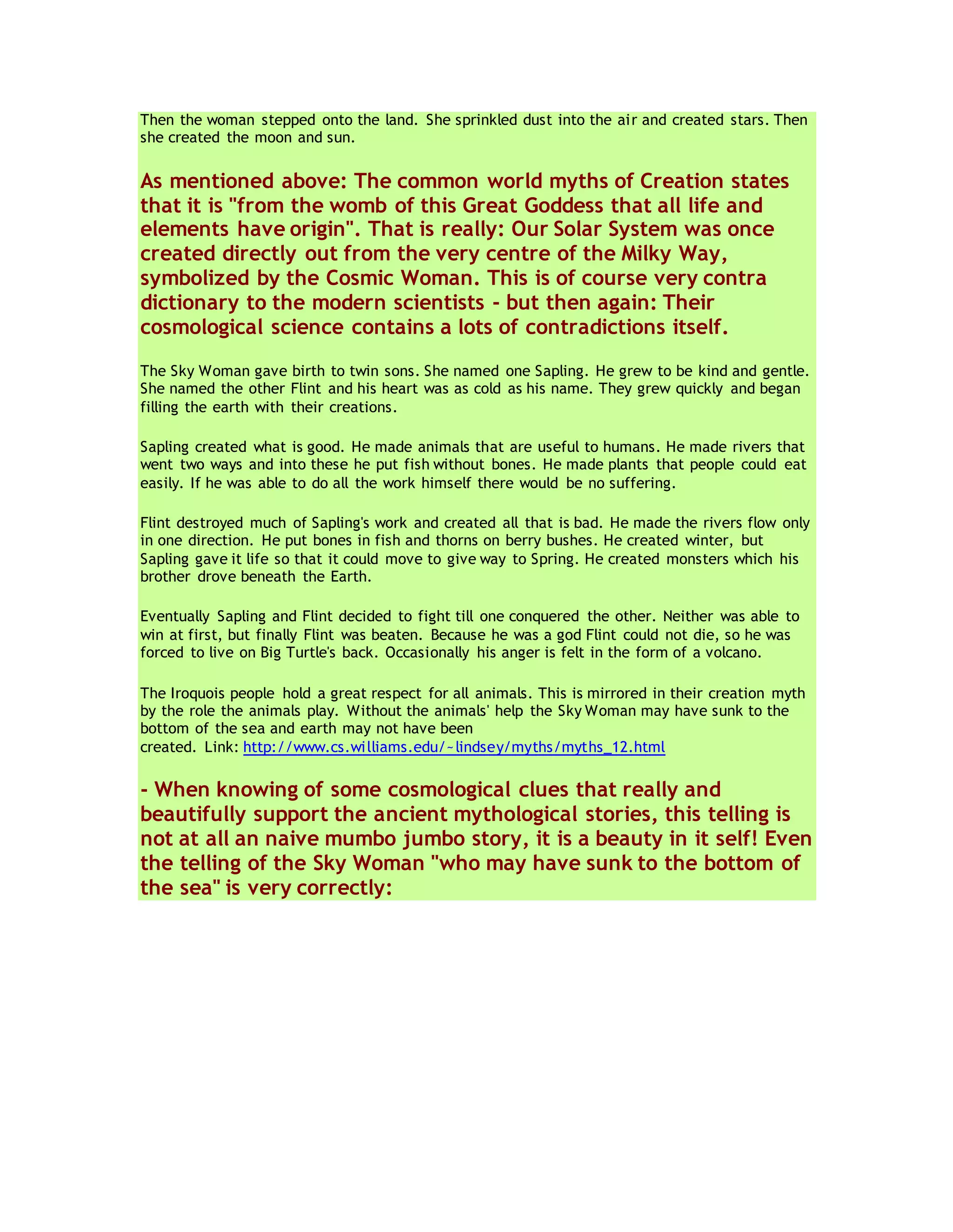 The turtle and elephant ; the flat earth myth . | DOCX