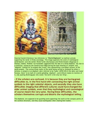 The turtle and elephant ; the flat earth myth . | DOCX