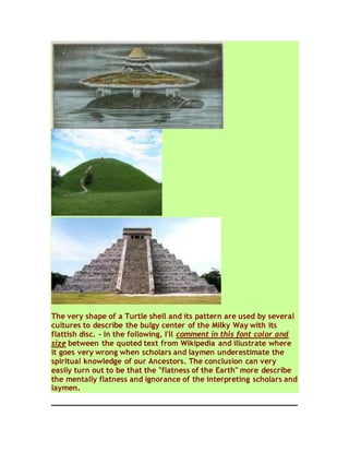 The turtle and elephant ; the flat earth myth . | DOCX