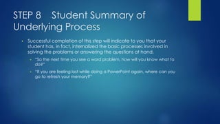 The Tutoring Cycle | PPTX