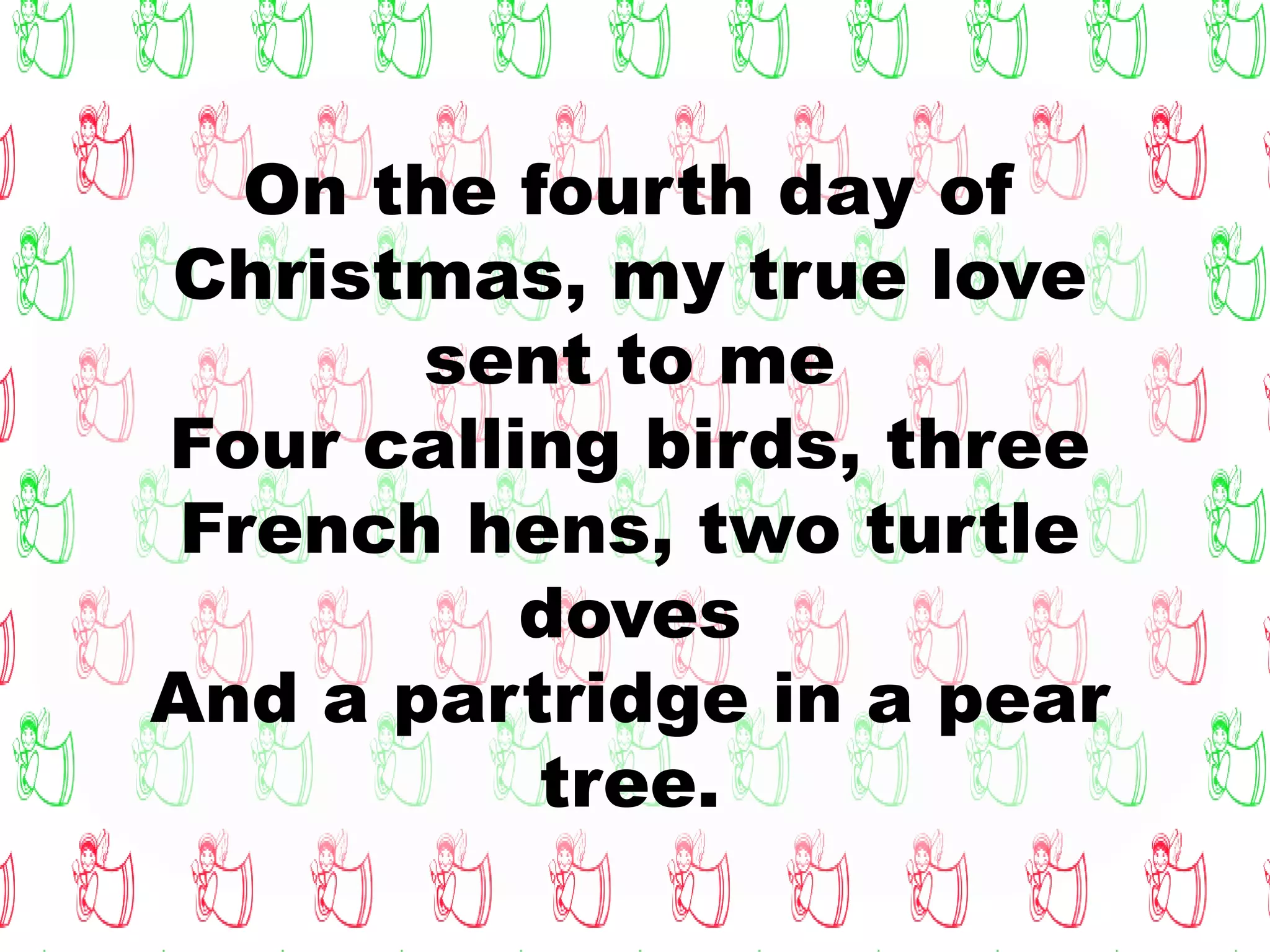 The Twelve Days Of Christmas | PPTX