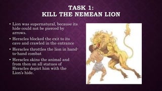 Twelve_Labors$of_Heracles TWLEVE LABORS OF HERACLES | PPT | Sci-fi and ...