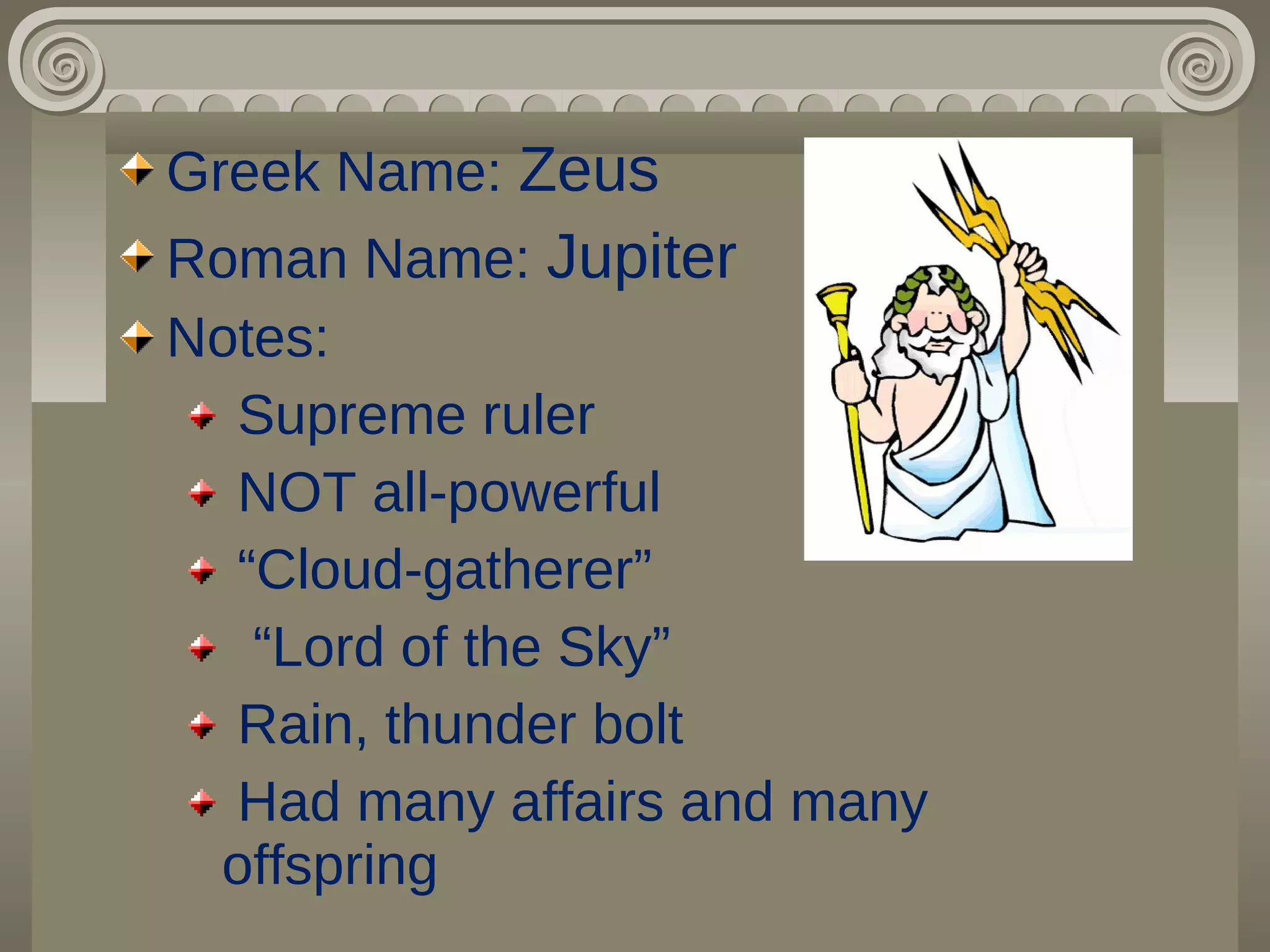 The twelve olympians | PPT