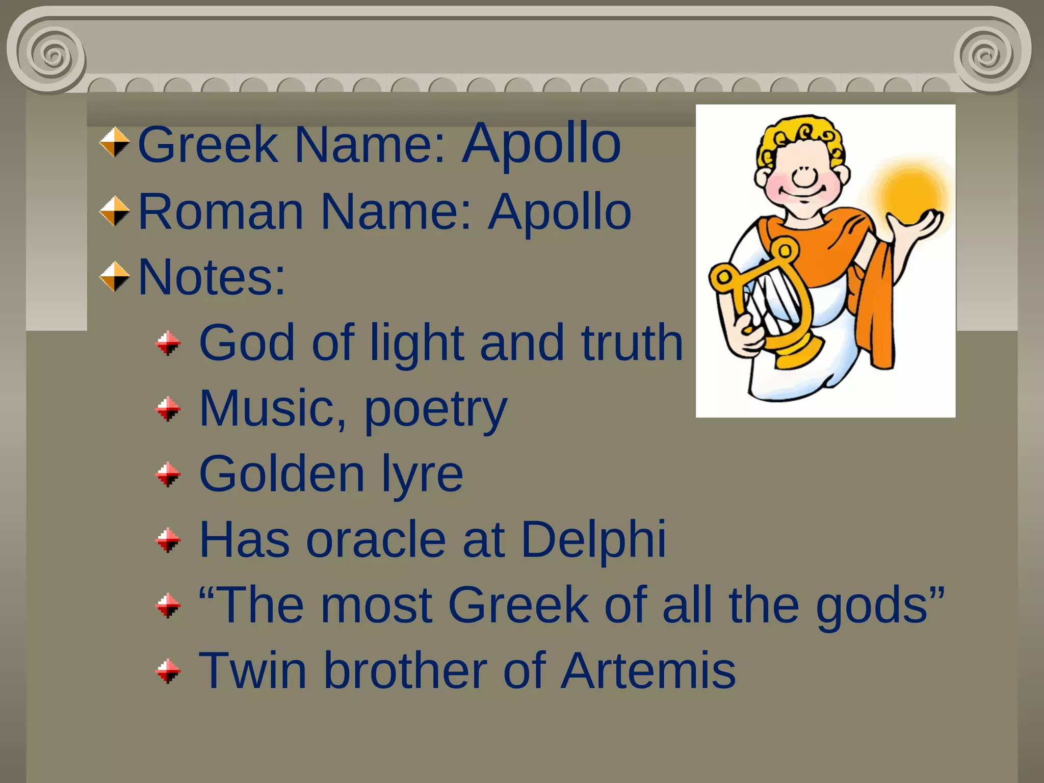 The twelve olympians | PPT