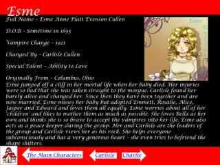 The Twilight Series | PPTX