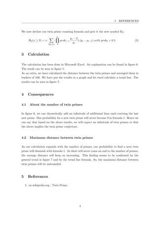 The twin prime counting function | PDF