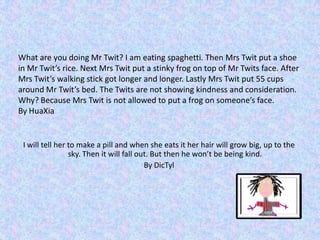 The Twits | PPTX