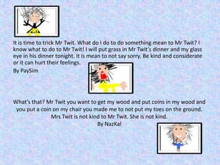 The Twits | PPTX
