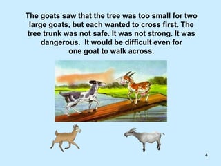 The Two Goats - An Aesop's Fable with Moral Lessons