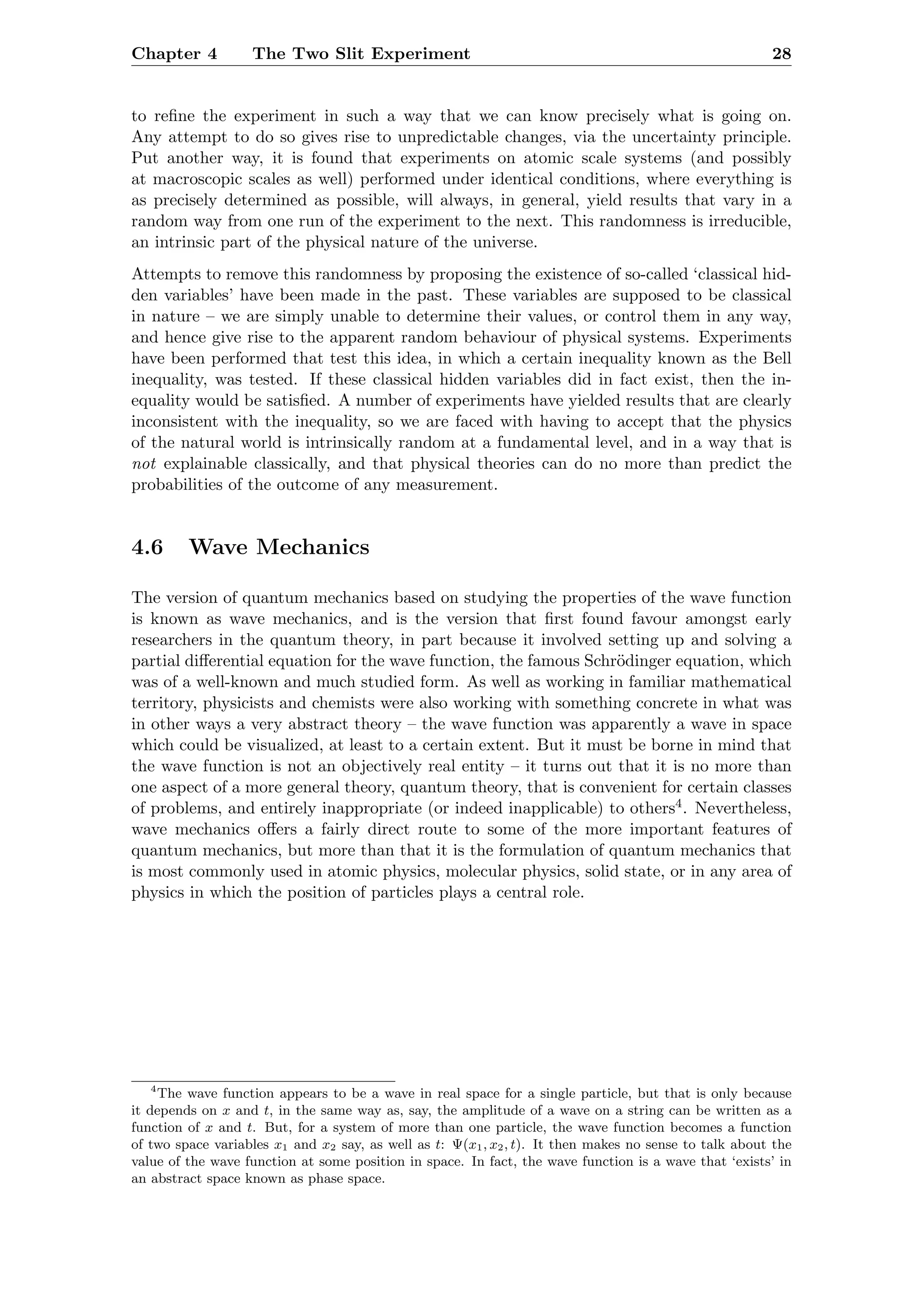 The Two Slit Experiment | PDF