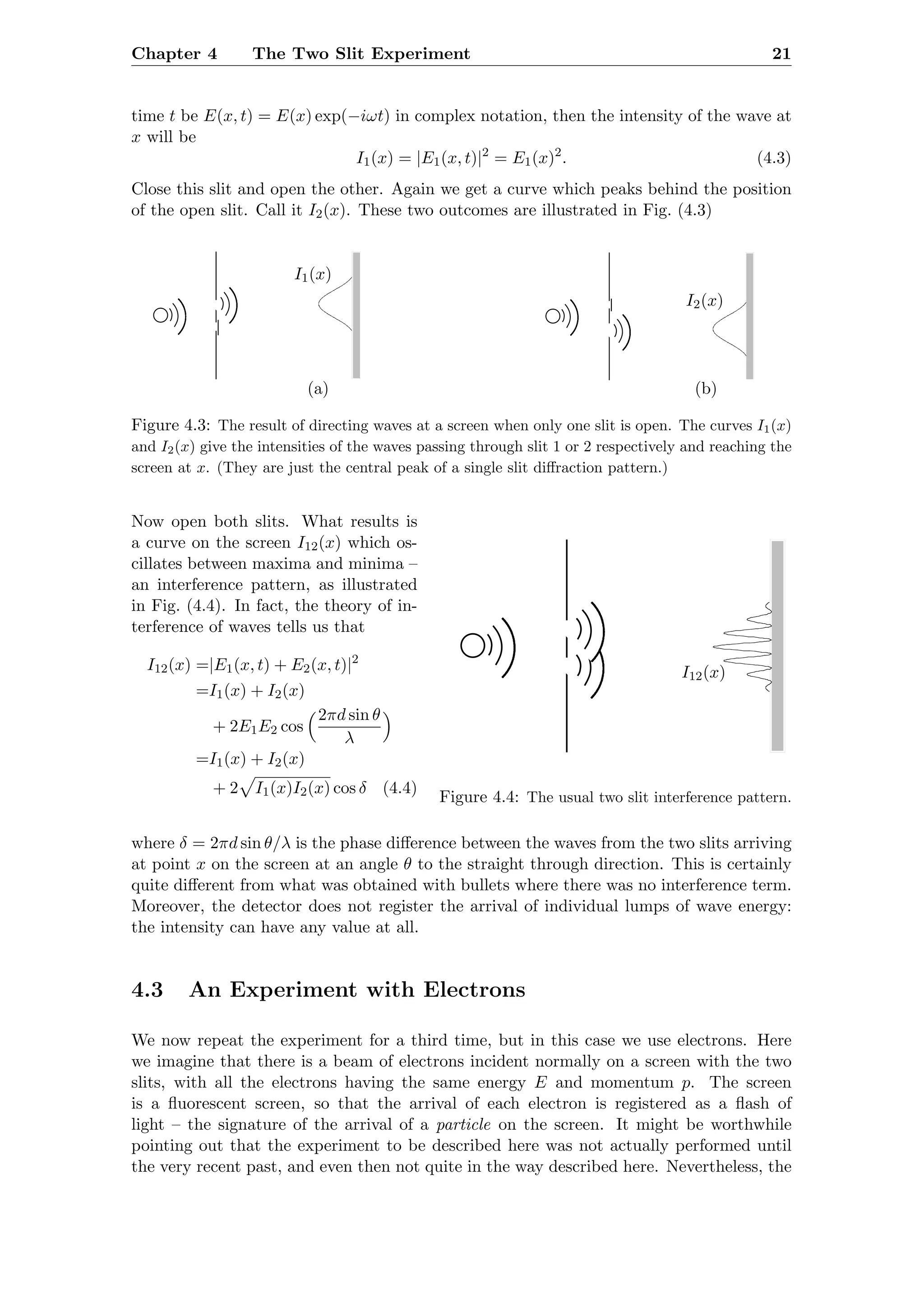 The Two Slit Experiment | PDF | Physics | Science