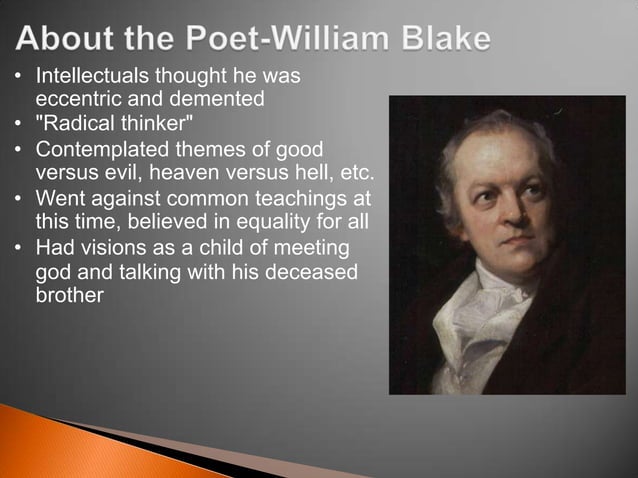 The Tyger, by William Blake | PPTX | Christianity | Religion & Spirituality