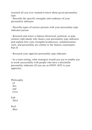 The TypeFocus Personality Assessment ReflectionAbout the Asses.docx