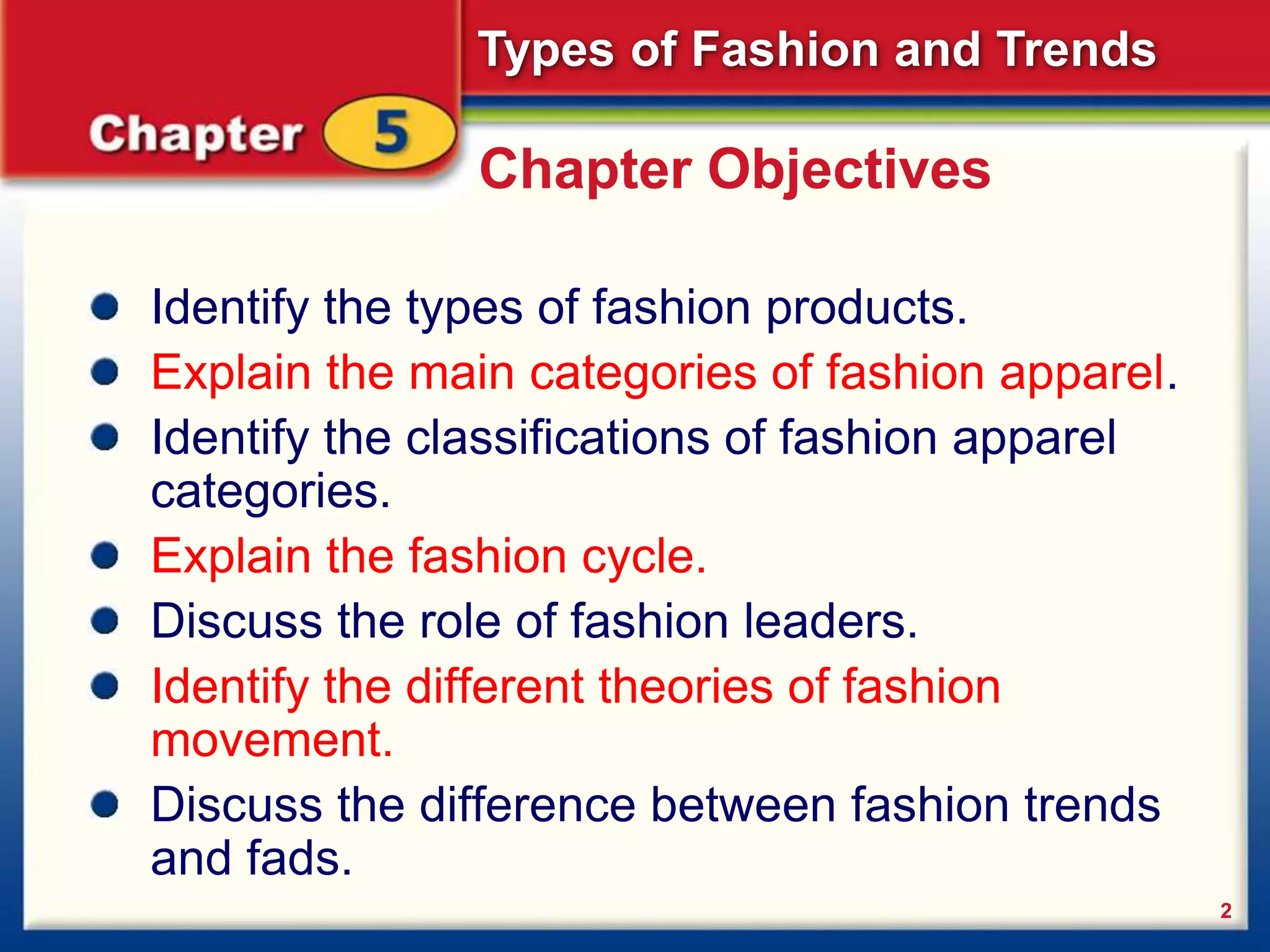 The type of fashion and trends | PPT