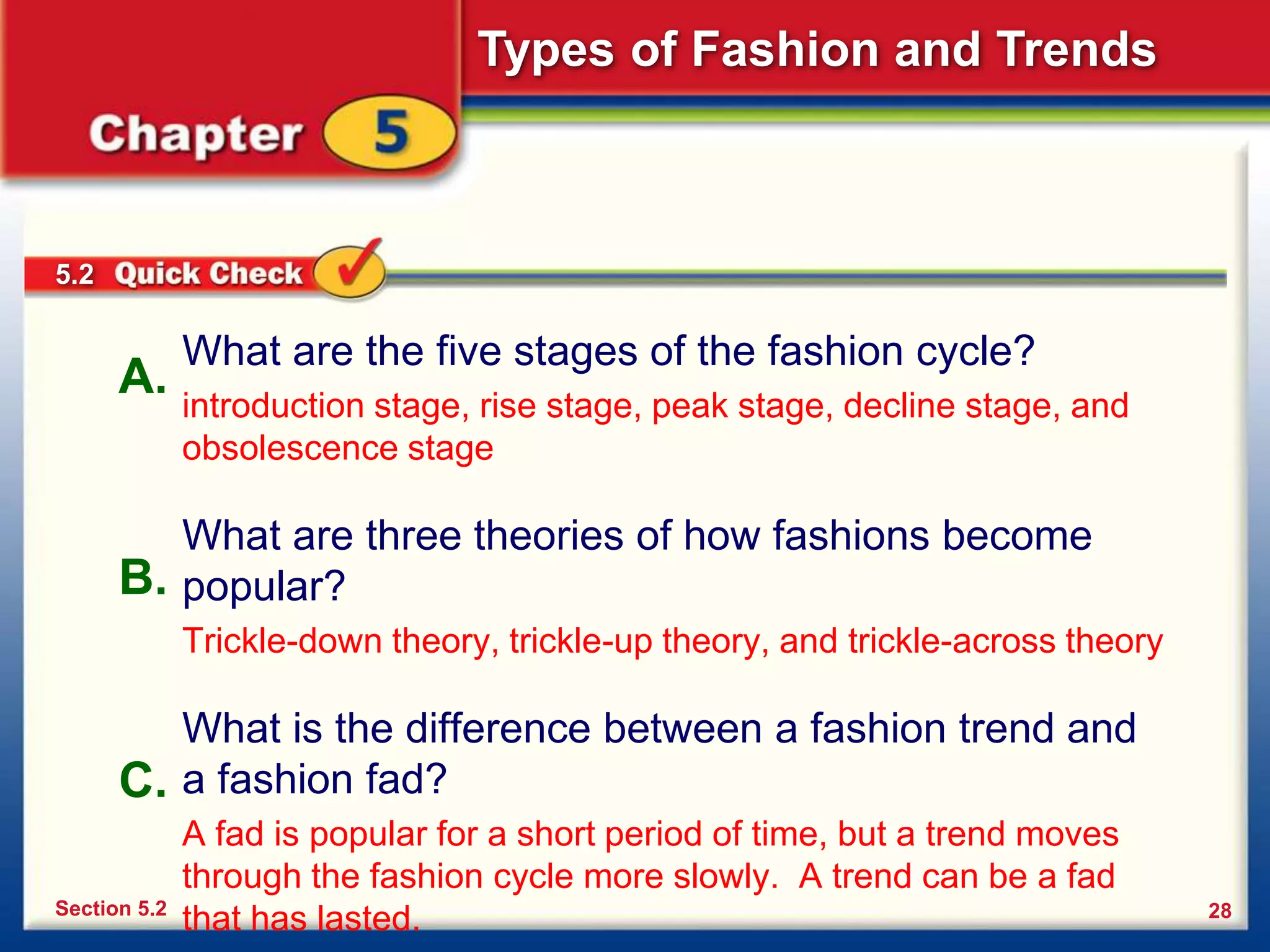 The type of fashion and trends | PPT