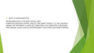 THE TYPES OF COMPUTERS..ppt presentation | PPT