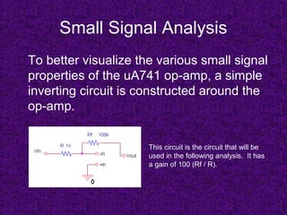 Operational amplifier UA741 | PPT