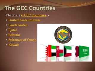 The UAE and The Gulf Co-operation Council | PPT