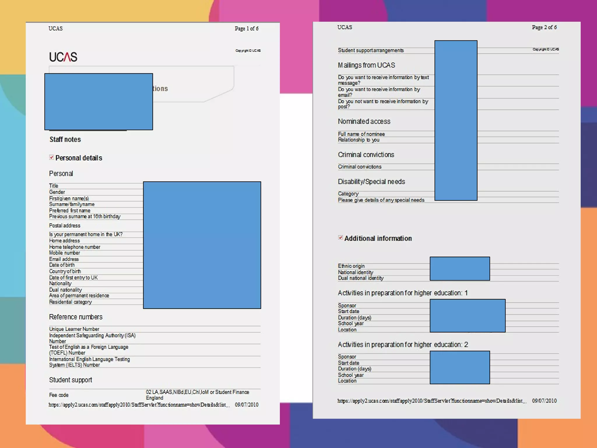 The ucas application form | PPT