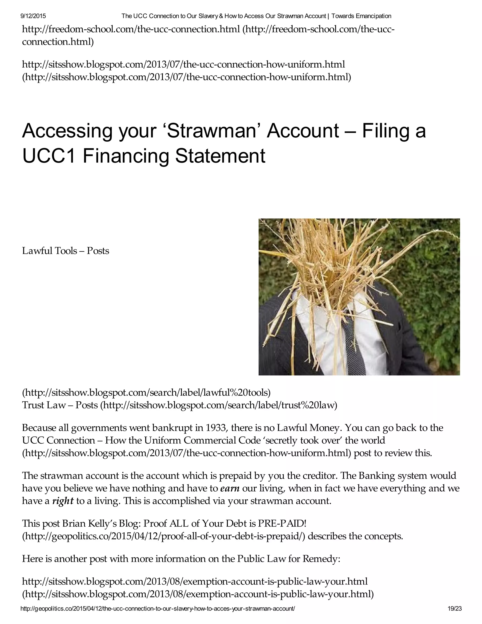 The UCC Connection to Slavery | PDF