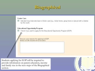 UC Transfer Application & Personal Statement | PPT