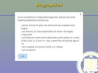 UC Transfer Application & Personal Statement | PPT